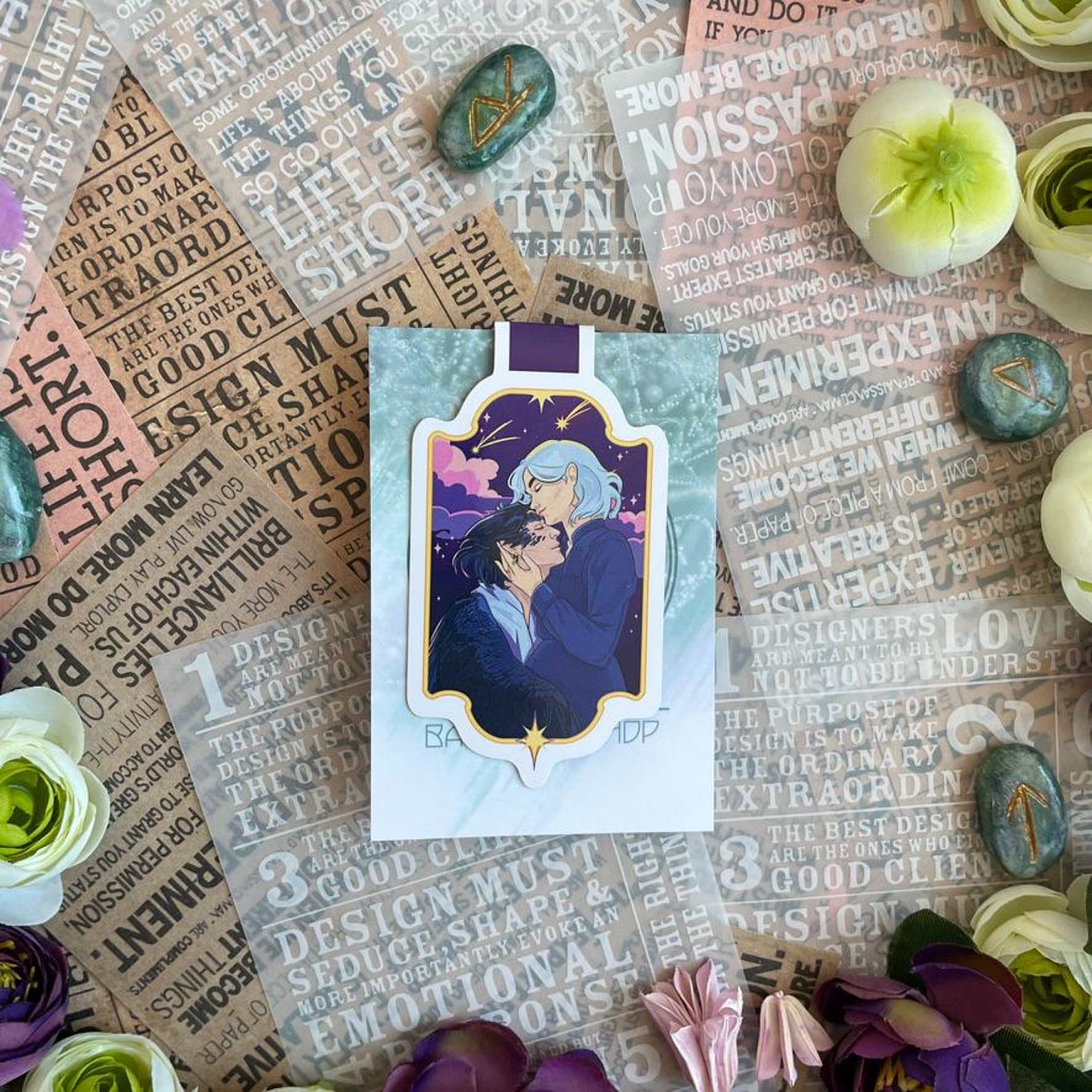 Magnetic Bookmark Howls Moving Castle Howl & Sophie - Etsy