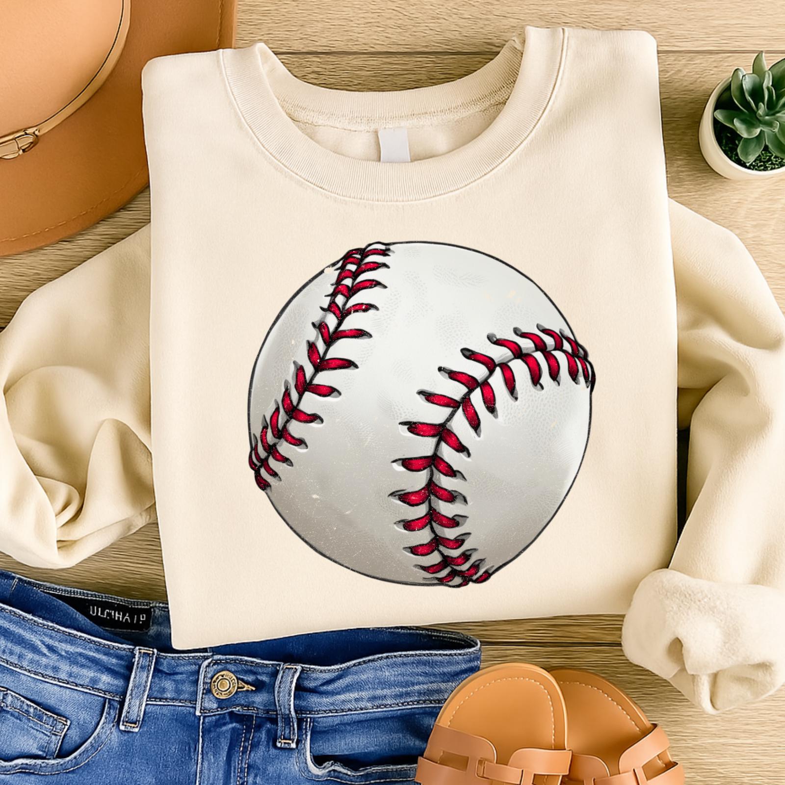 Baseball Ball Png Sublimation Design Download, Sport Png, Hand Drawn ...
