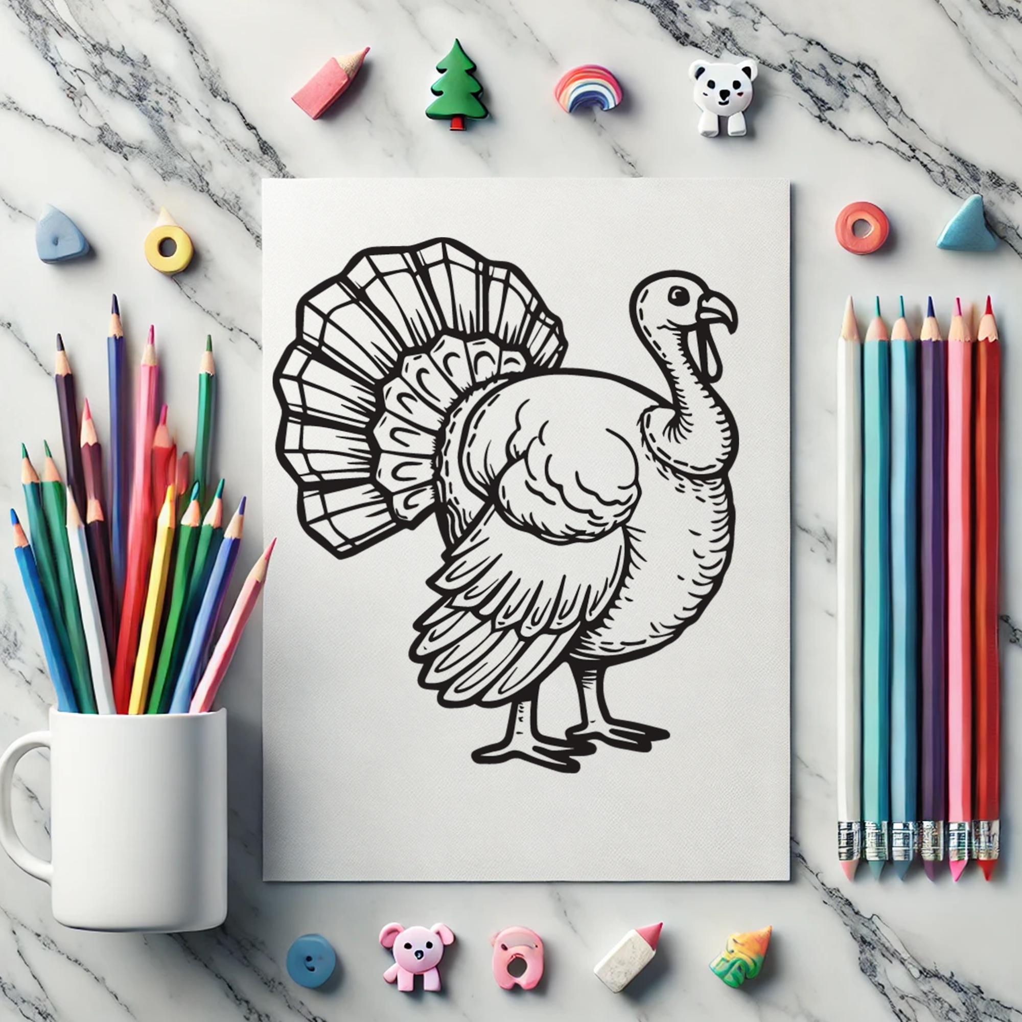 Fall Coloring Pages, Autumn Coloring Pages, Autumn Bold and Easy ...