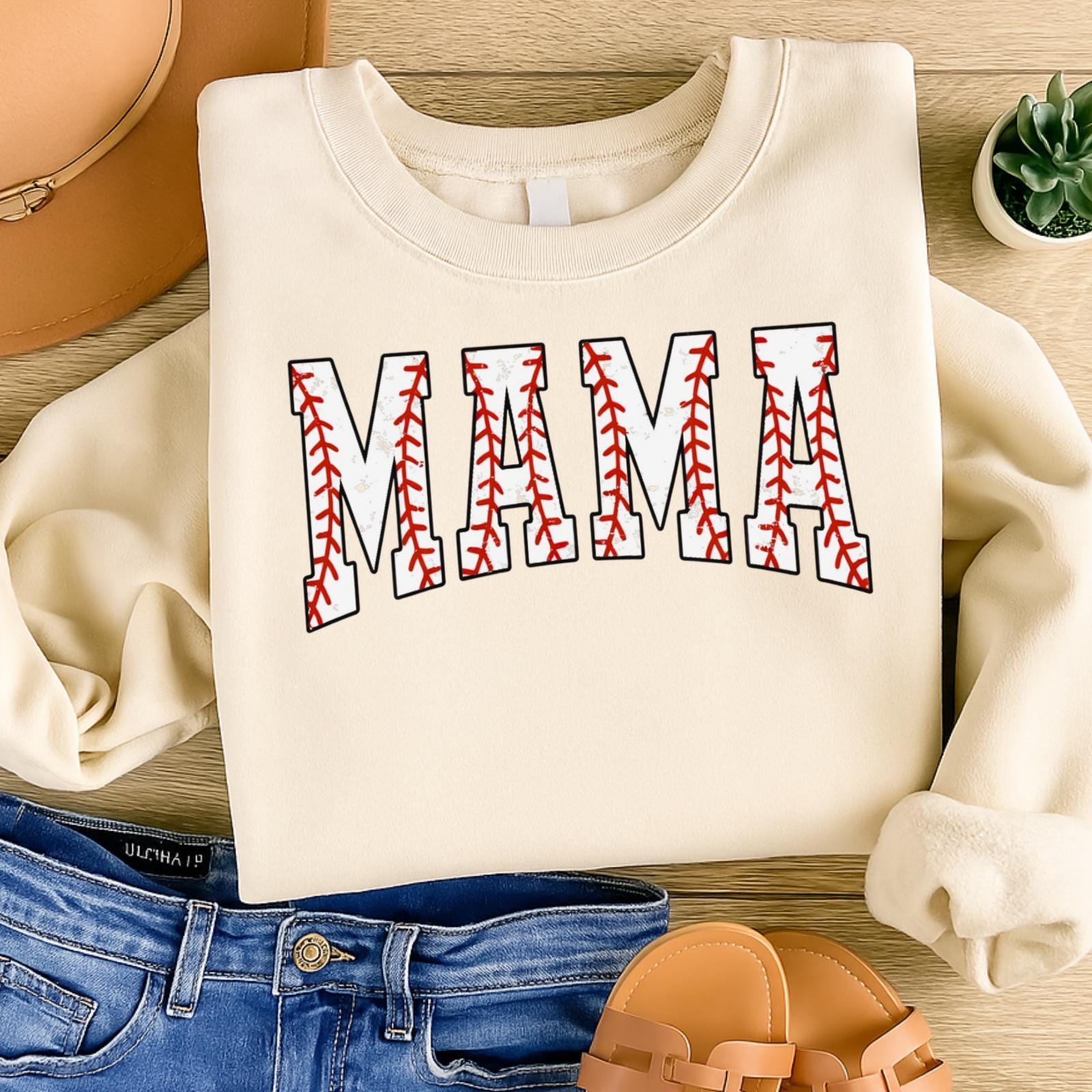 Baseball Mama PNG, Varsity Font Sublimation Design, Retro Baseball Mom ...