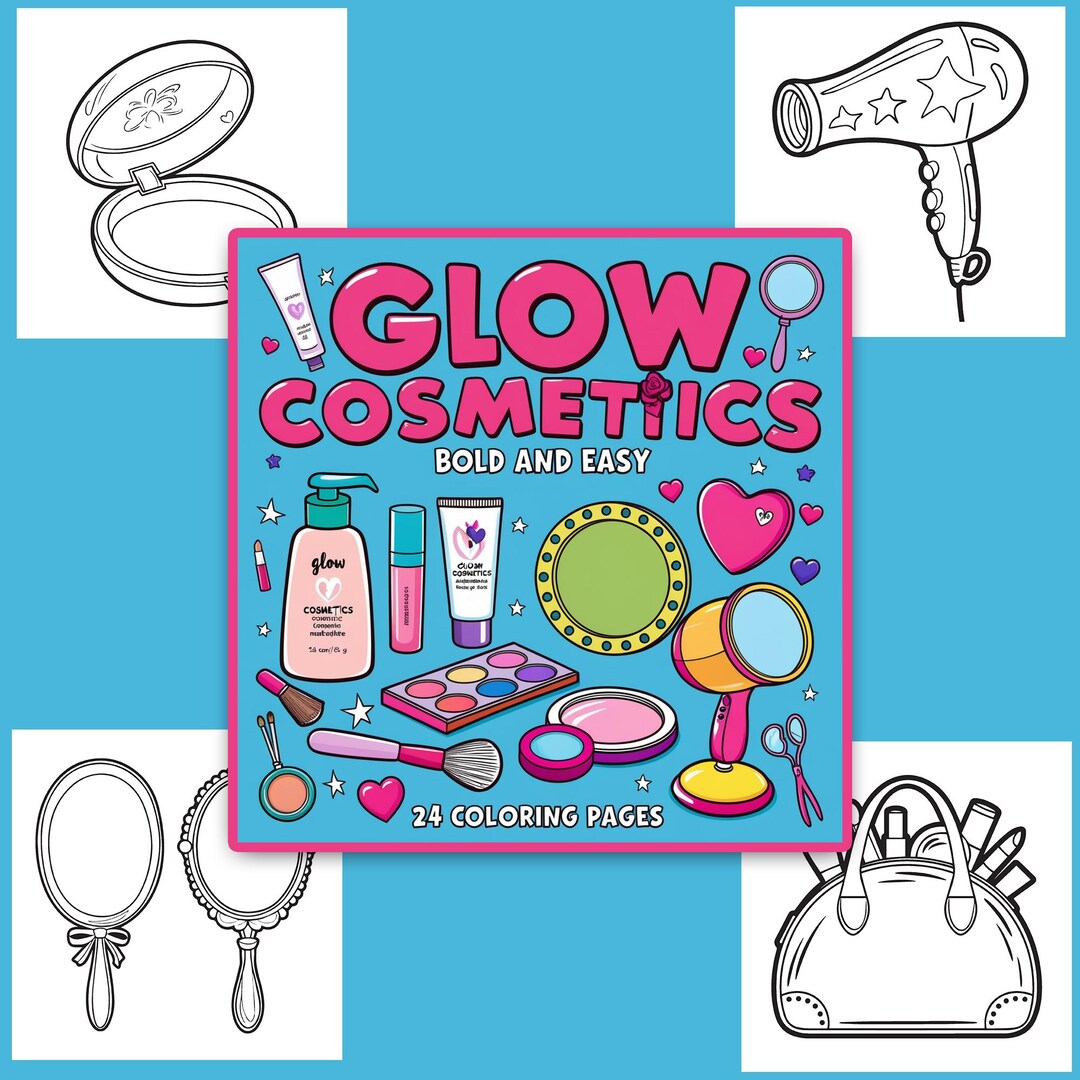 Glow Cosmetics: Bold and Easy Designs for Relaxation Featuring Cosmetic ...