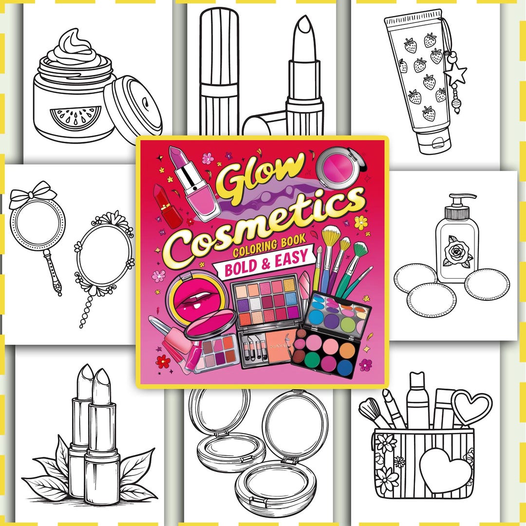 Glow Cosmetics: Bold and Easy Designs for Relaxation Featuring Cosmetic ...