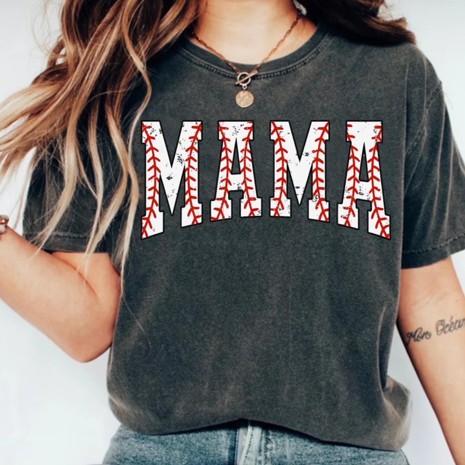 Baseball Mama PNG, Varsity Font Sublimation Design, Retro Baseball Mom ...