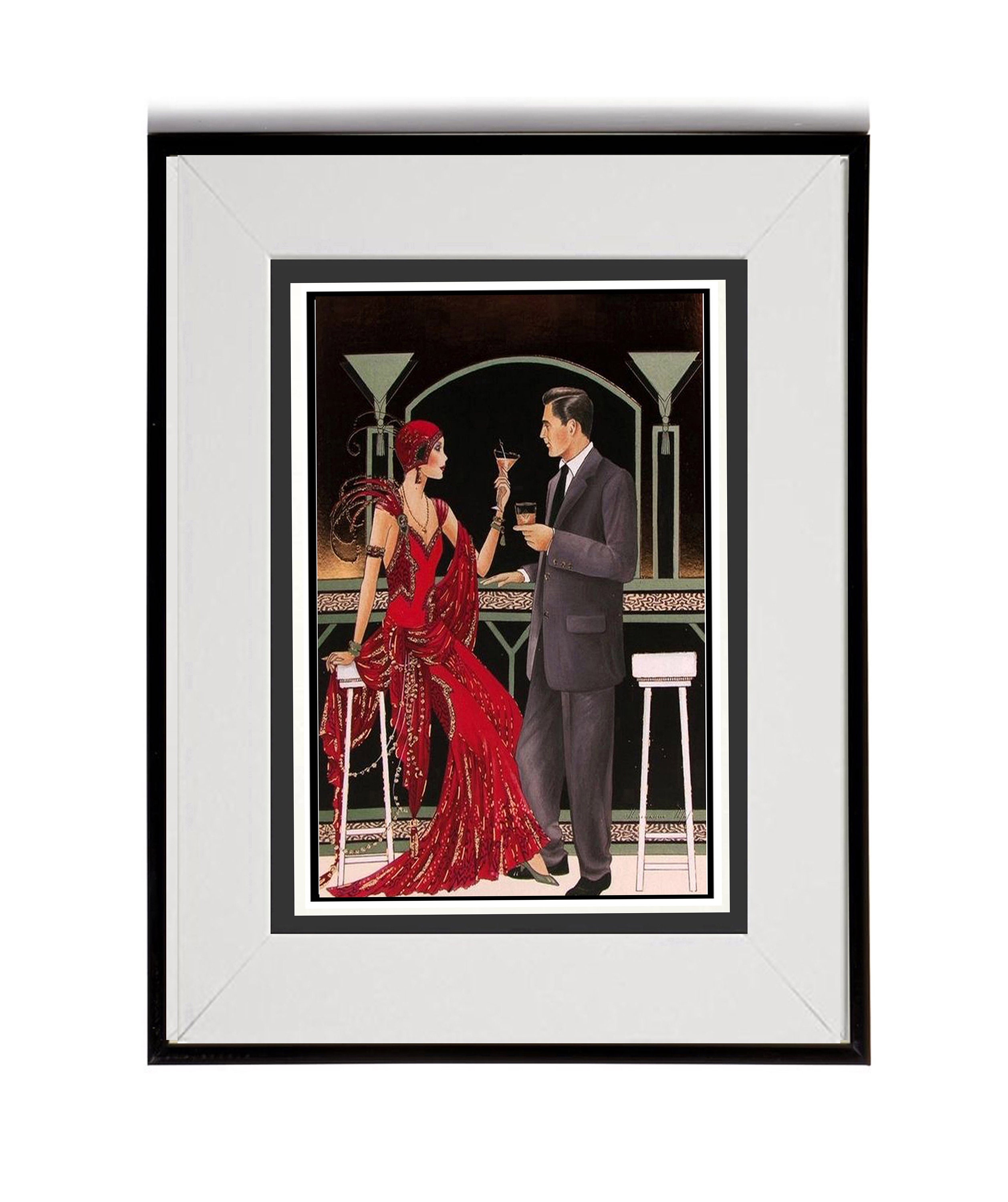 Art Deco Style Vintage Unframed A4 Art Prints. Deco Vintage Gatsby Era ...