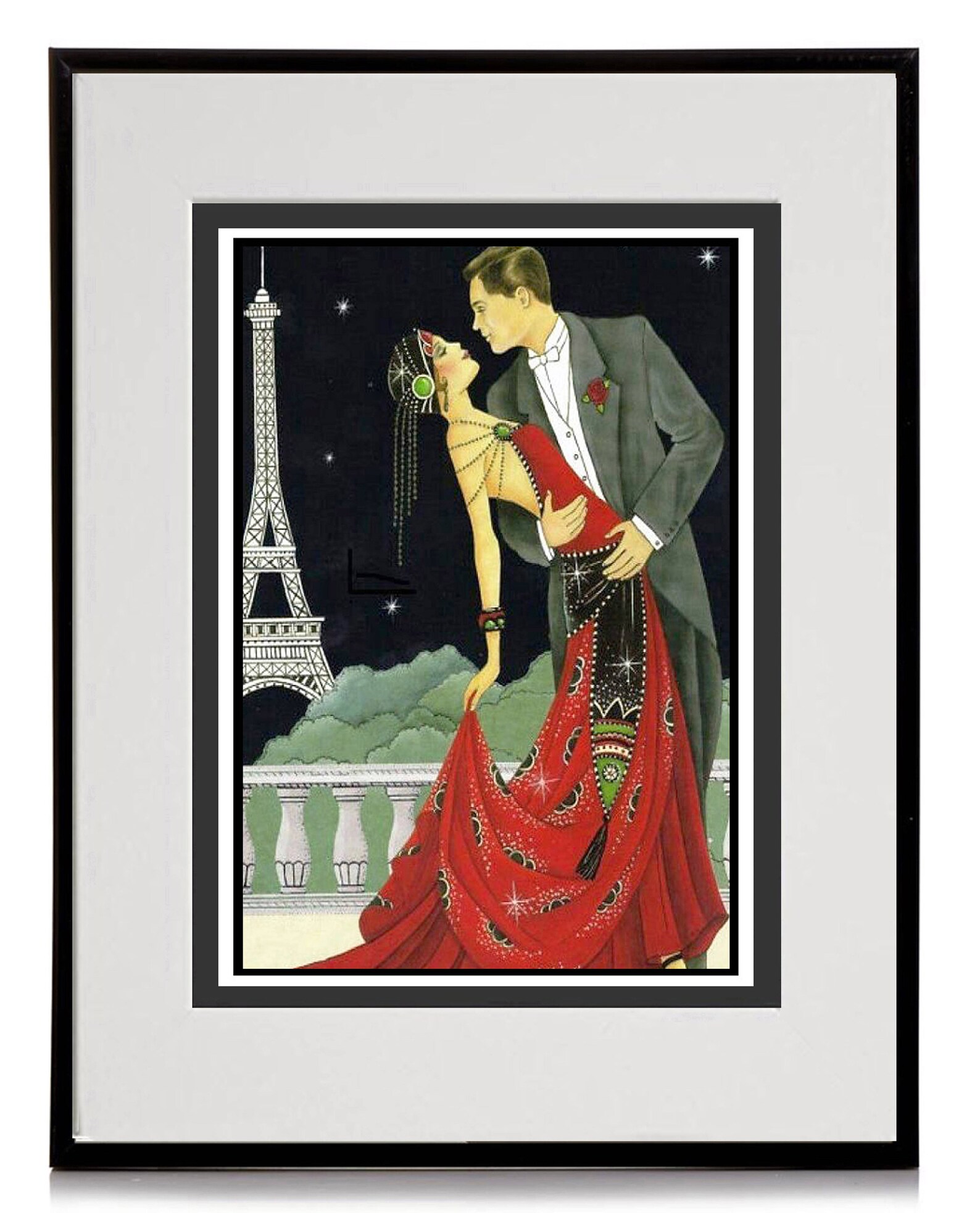 Art Deco Style Vintage Unframed A4 Art Prints. Deco Vintage Gatsby Era ...