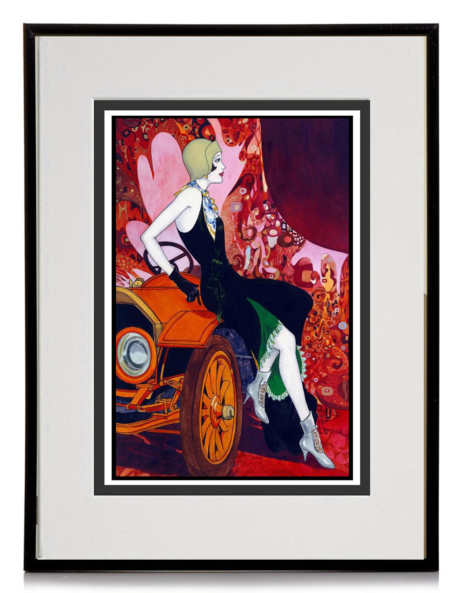Art Deco Style Vintage Unframed A4 Art Prints. Deco Vintage Gatsby Era ...