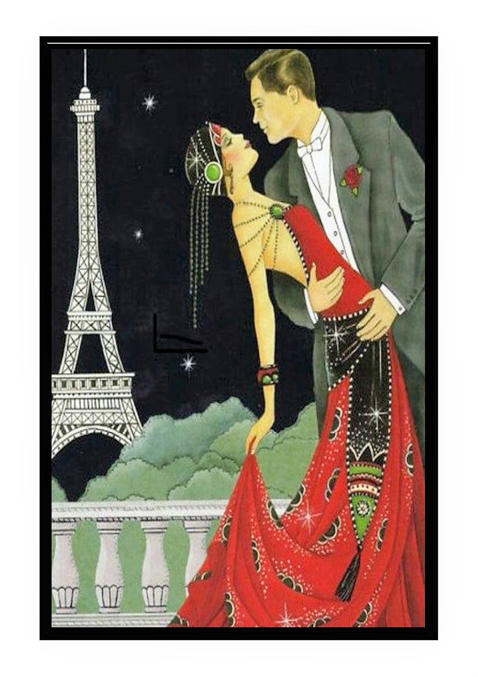 Art Deco Style Vintage Unframed A4 Art Prints. Deco Vintage Gatsby Era ...