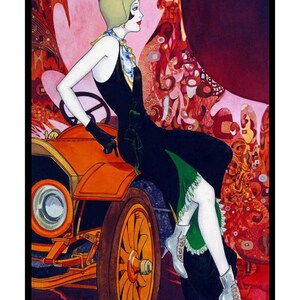 Art Deco Style Vintage Unframed A4 Art Prints. Deco Vintage Gatsby Era ...