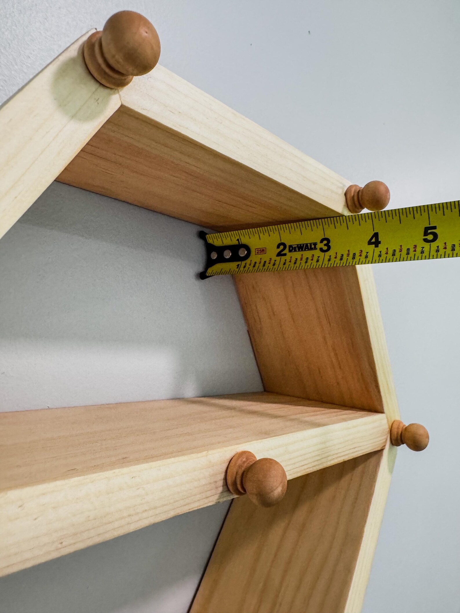 Handmade Labubu Honeycomb Collectible Display Floating Shelf - Works ...