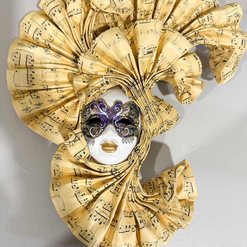 Music Mask - Etsy