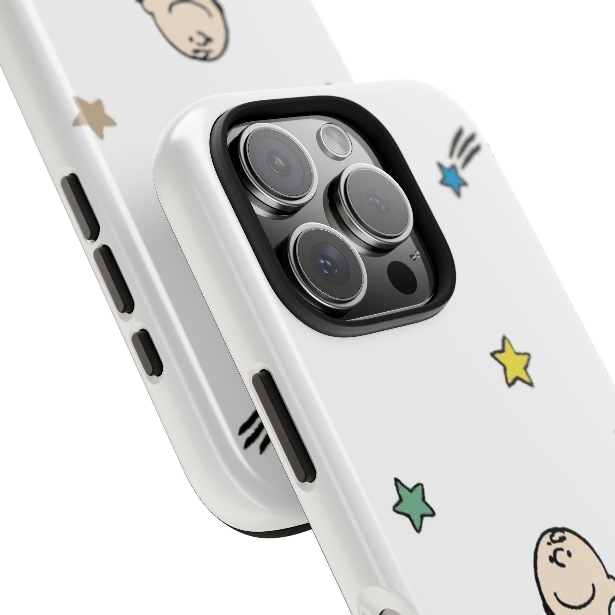 Snoopy and Charlie Brown Tough Phone Case, Peanuts Cartoon Character ...