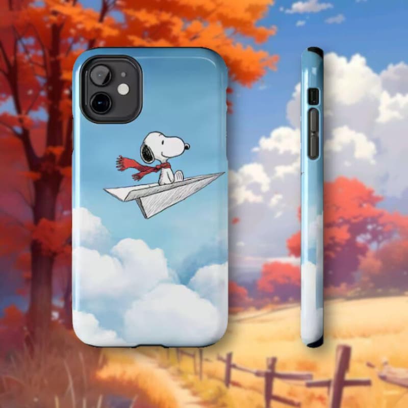 Snoopy Themed iPhone Case - Etsy