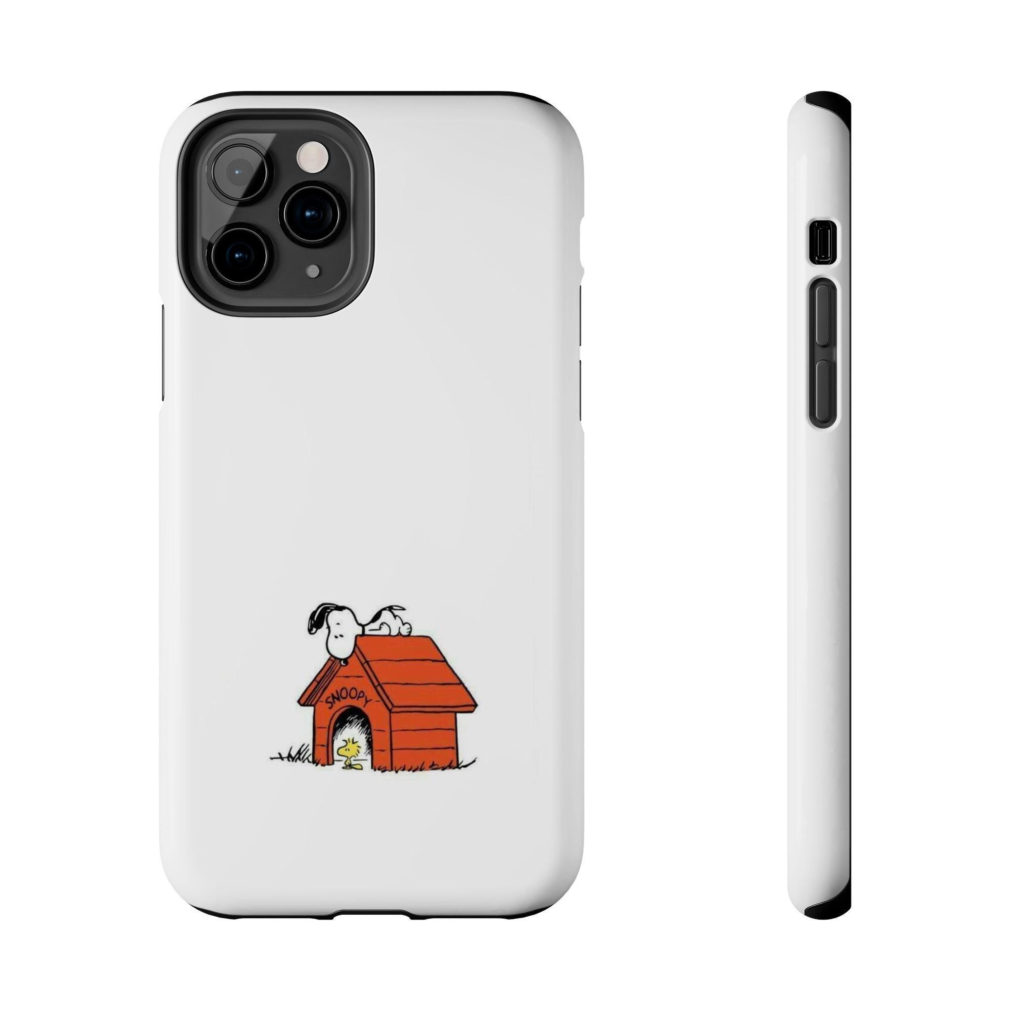 Cute Funny Snoopy and Woodstock Tough Phone Case, Protective Phone ...