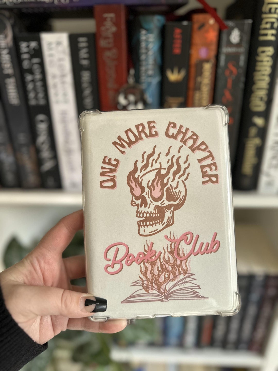 Bookish Kindle Insert Printable | One More Chapter Book Club - Etsy