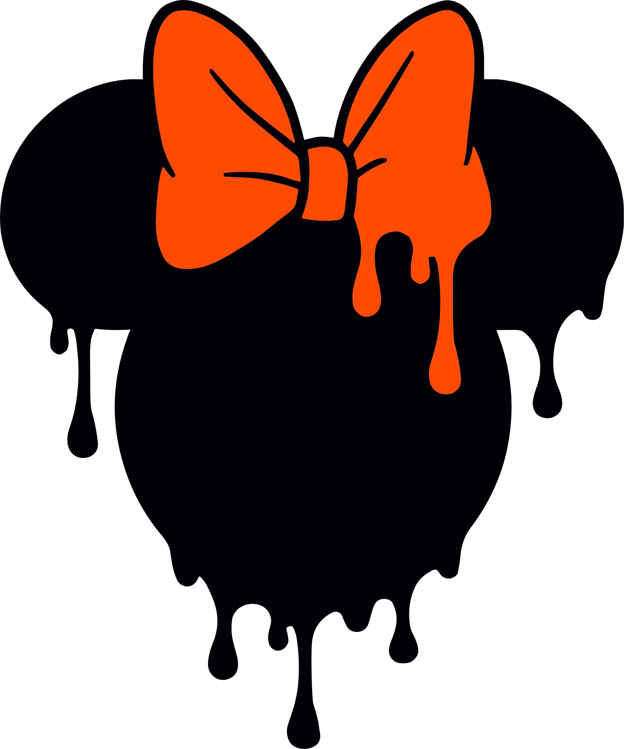 Mouse Halloween Alphabet SVG, Dripping Mouse Font Svg,mouse Svg Letters ...