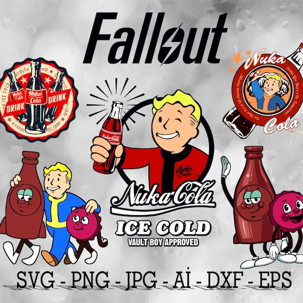 Nuka Cola Svg - Etsy