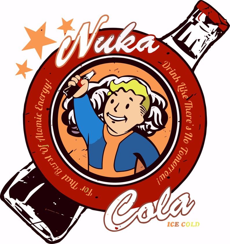 Fallout Designs Fallout Svg, Outline & Silhouette Files SVG, Power ...