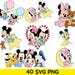 Baby Mickey SVG Bundle: Layered Vector Cut Files (digital Download) - Etsy