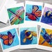 Insect Note Cards Bug Note Cards Set of 6 Insect Stationery - Etsy