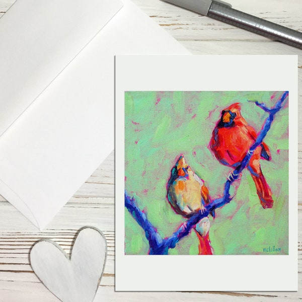 Funeral Cards With Red Cardinal - Etsy