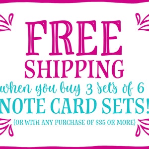 Dogs Note Cards Blank Set of 6 Dog Breed Stationery Set Dog - Etsy