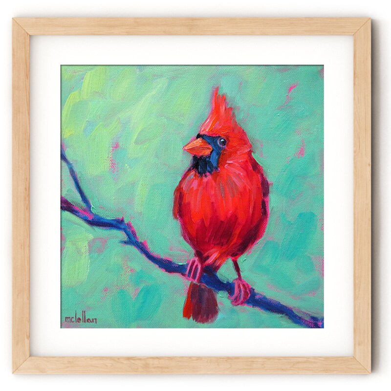 Cardinal Art Print - Etsy