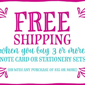 Insect Note Cards Bug Note Cards Set of 6 Insect Stationery | Etsy