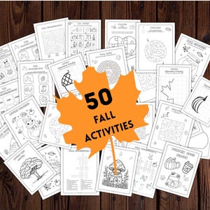 Printable Autumn Activities. Fall Activity Worksheets. Kids Activities ...
