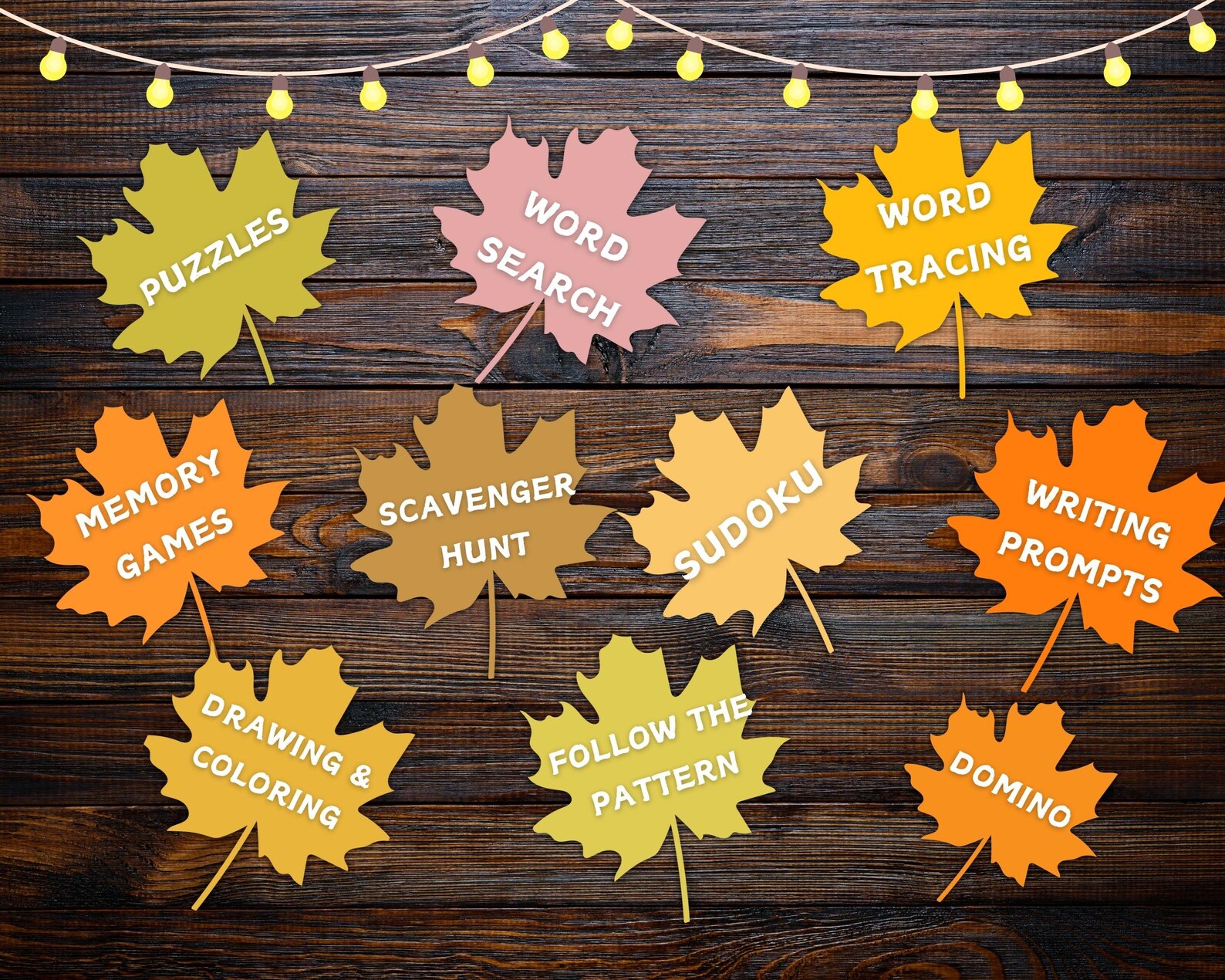 Printable Autumn Activities. Fall Activity Worksheets. Kids Activities ...