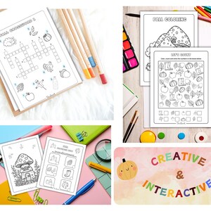 Printable Autumn Activities. Fall Activity Worksheets. Kids Activities ...