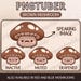 Animated Pngtuber Brown Mushroom Vtuber Assets, Discord Reactive ...