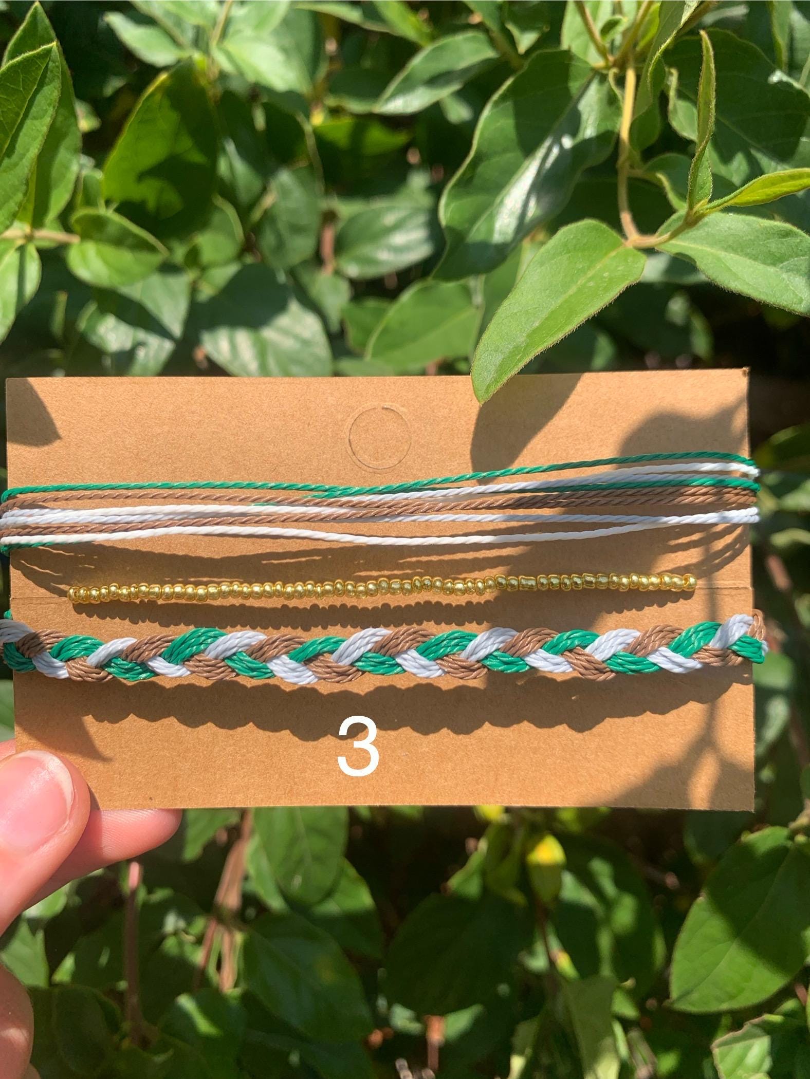 Pura Vida Inspired Bracelet, Waterproof Bracelet, Adjustable, Woven ...