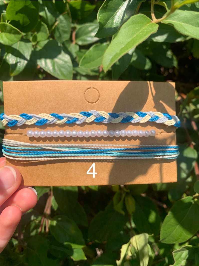 Pura Vida Inspired Bracelet, Waterproof Bracelet, Adjustable, Woven ...