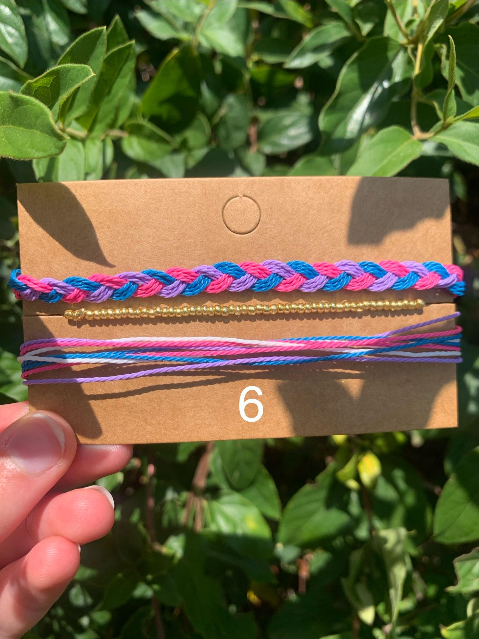 Pura Vida Inspired Bracelet, Waterproof Bracelet, Adjustable, Woven ...