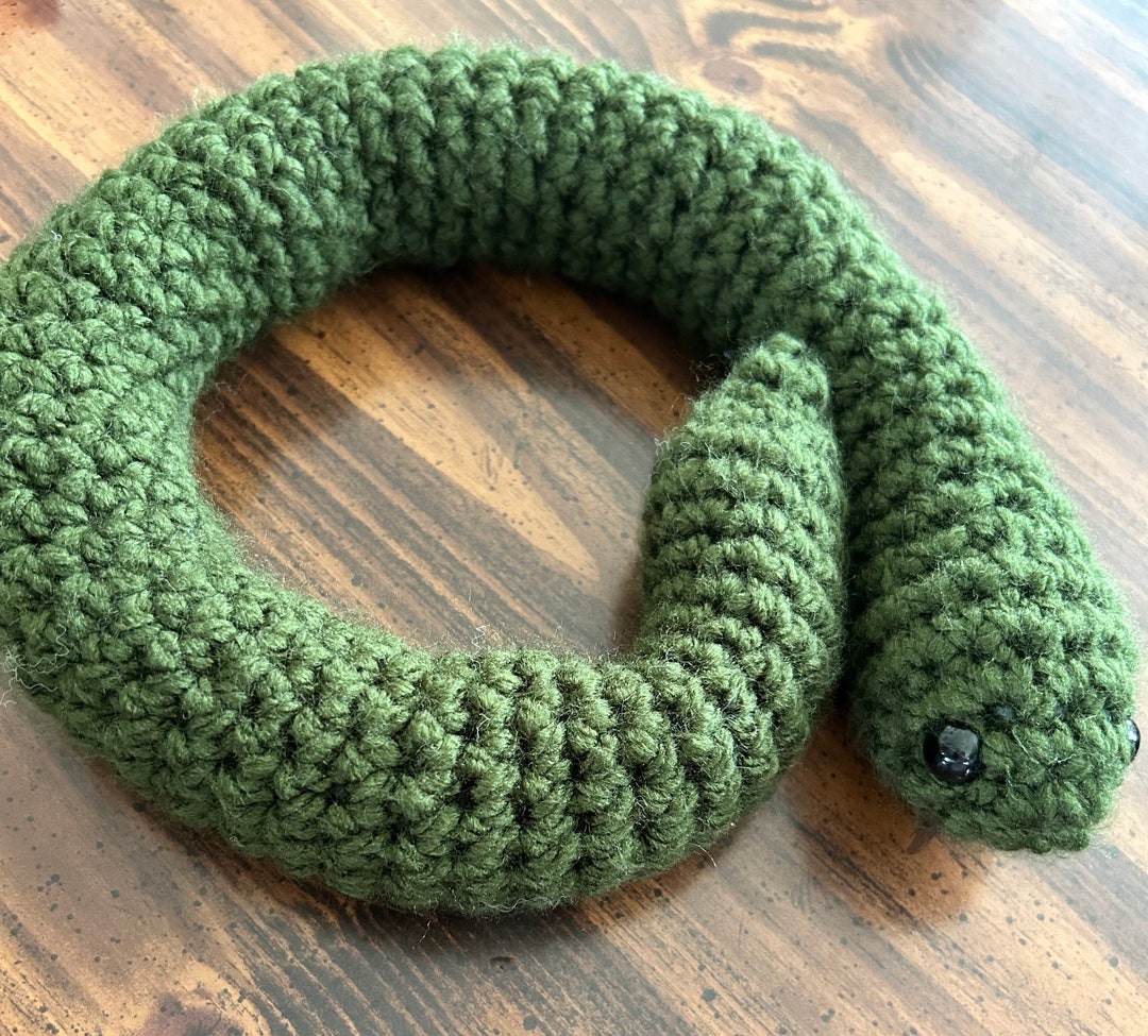 Crocheted Snake - Etsy