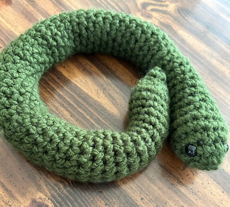 Crocheted Snake - Etsy