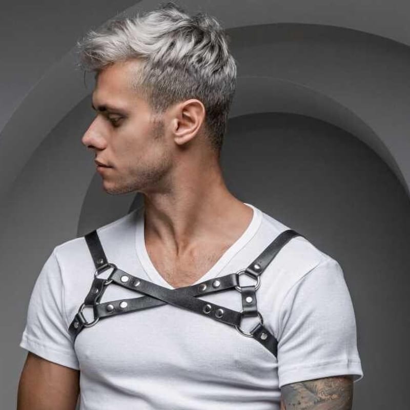 Leather Harnesses for Men - Etsy