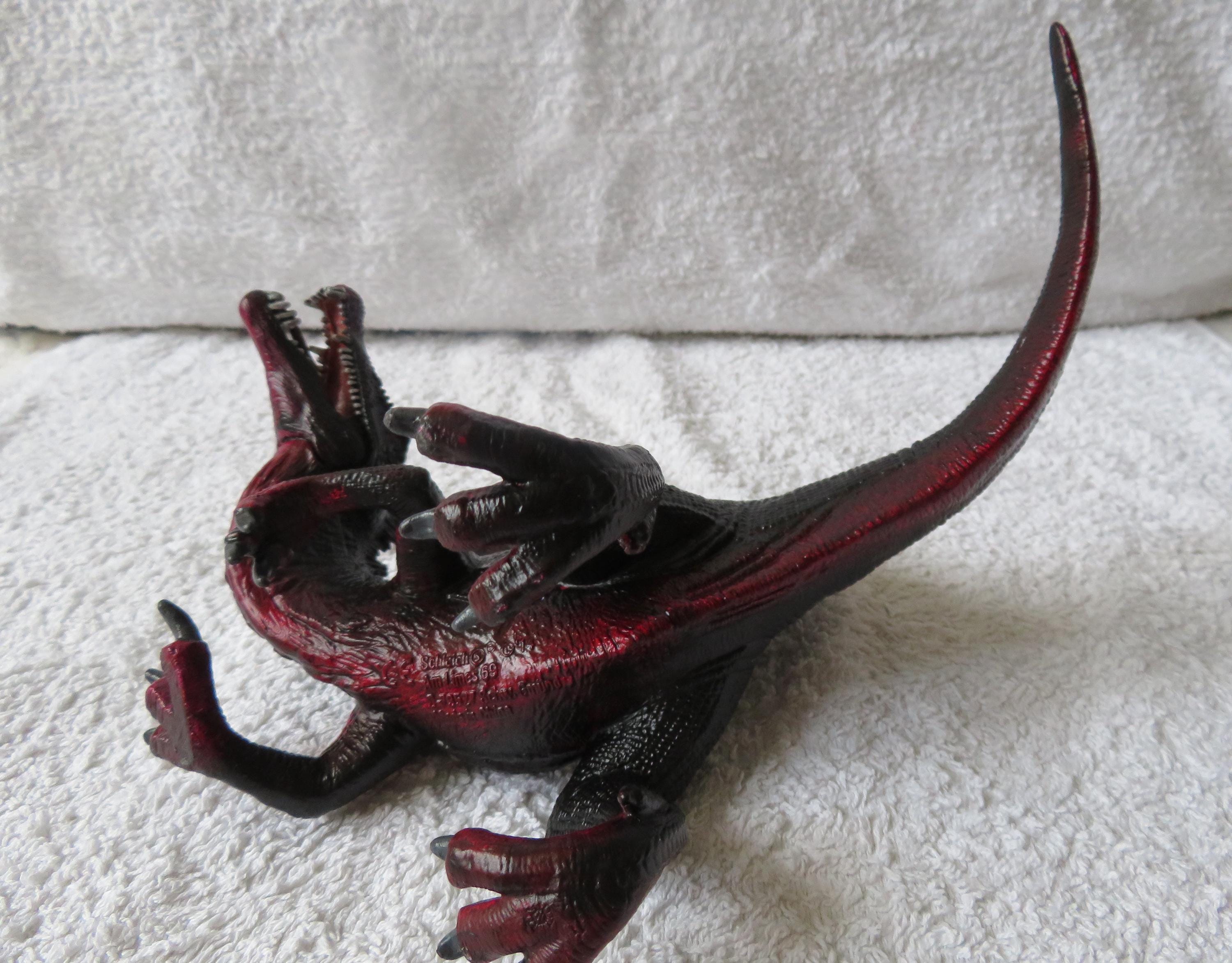 Black & Red Custom Painted Spinosaurus Aegypticus Ark Inspired - Etsy