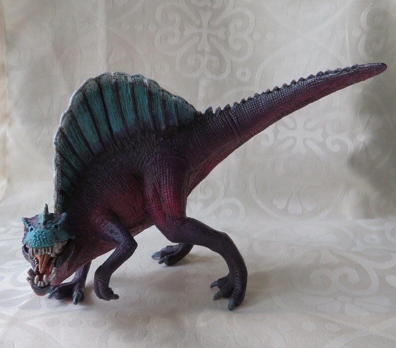 Galaxy Style Custom Painted Spinosaurus Aegypticus Ark Inspired - Etsy