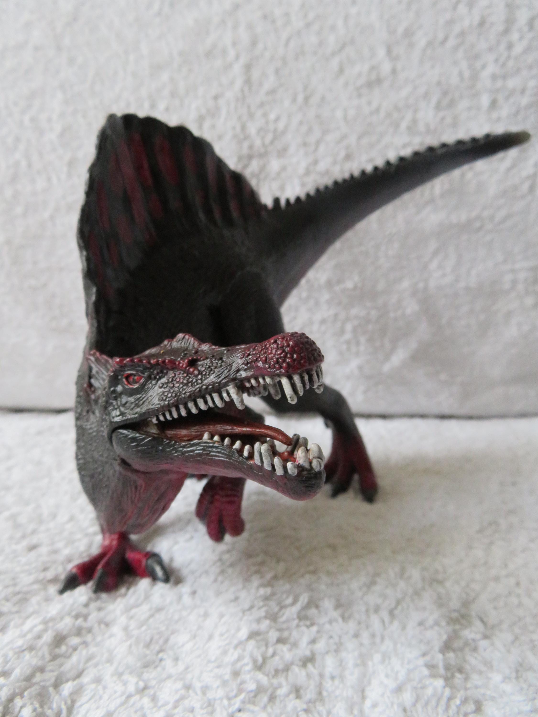 Black & Red Custom Painted Spinosaurus Aegypticus Ark Inspired - Etsy