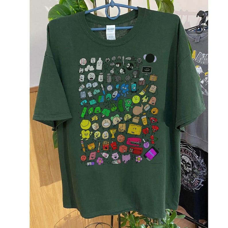 Bfdi Inanimate Insanity Characters T-shirt - Etsy