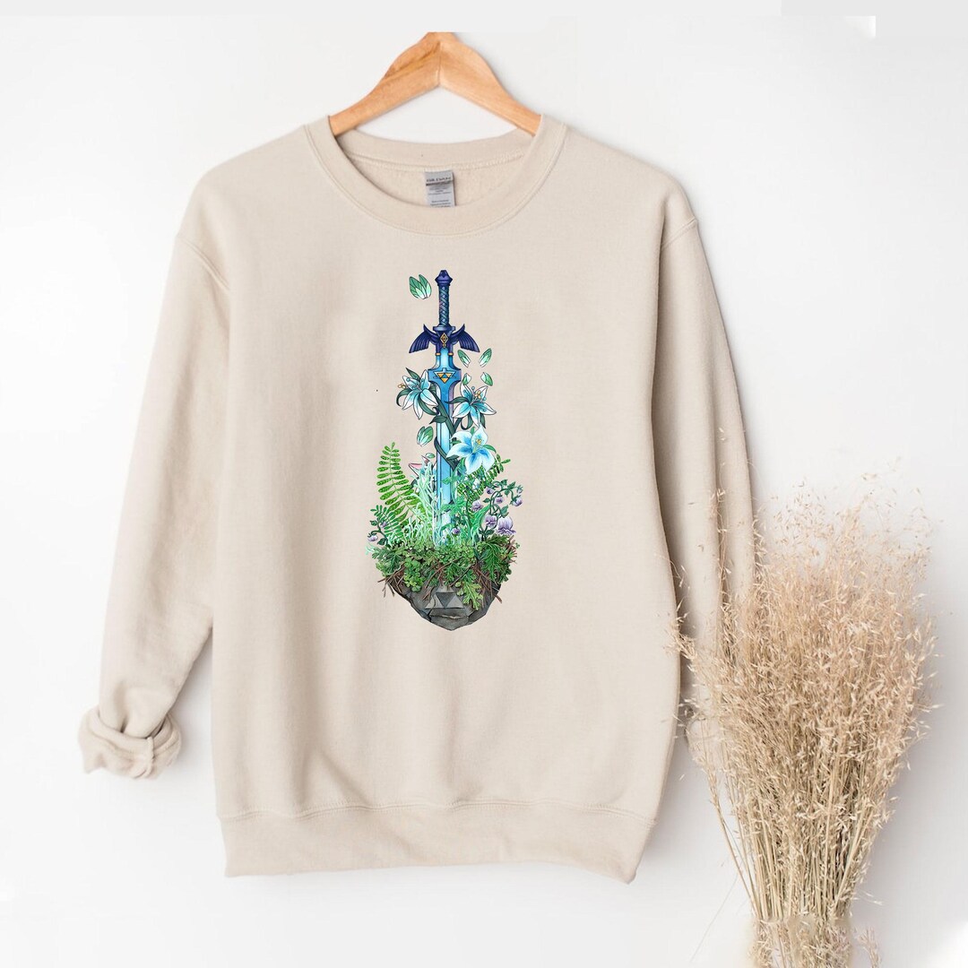 Zelda Sword & Flora Shirt: Hyrule Gamer Unisex Tee - Etsy