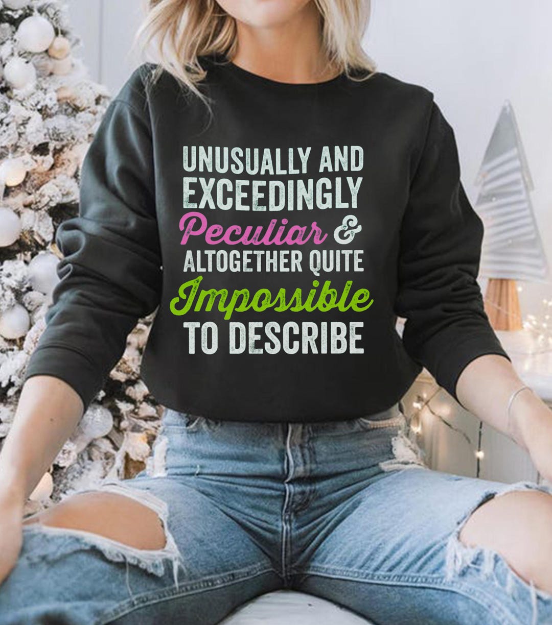 Wicked Inspired T-shirt: Peculiar & Impossible to Describe - Etsy