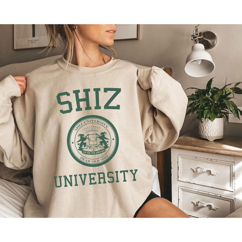 Shiz University Shirt: Wicked Broadway Musical College Sweater - Etsy