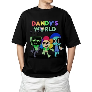 Dandy's World Hoodie, Gamer Shirt, Video Game Shirt, Gaming Shirt ...