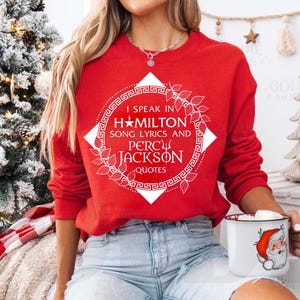 Percy Jackson Camp Half Blood Sweatshirt, Hamilton Lyrics Shirt - Etsy