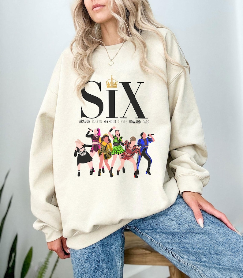 Six the Musical Shirt: Broadway Unisex Tee - Etsy