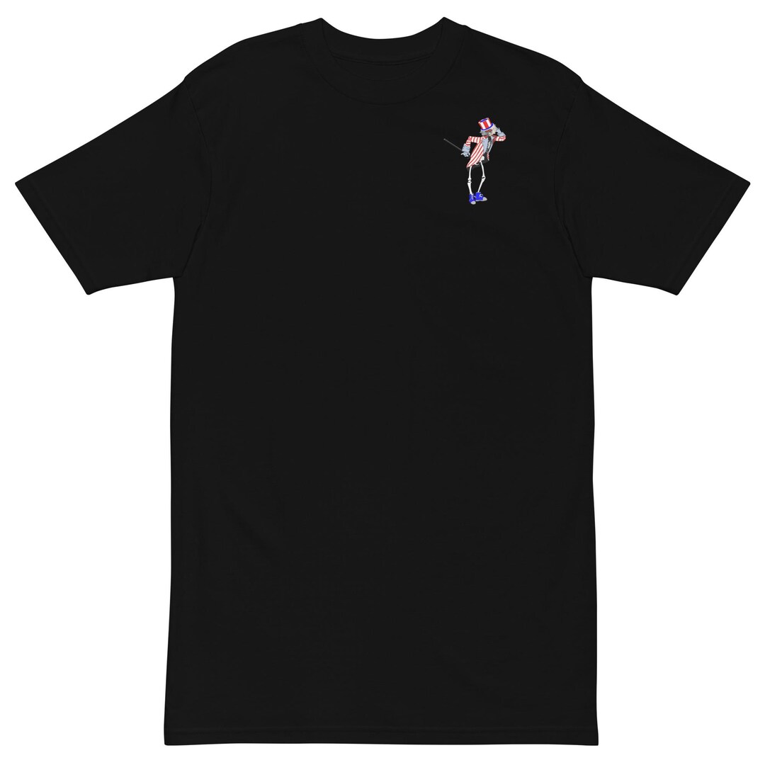 Uncle Sam Printed on Front and Back of Men’s Premium Heavyweight Tee - Etsy