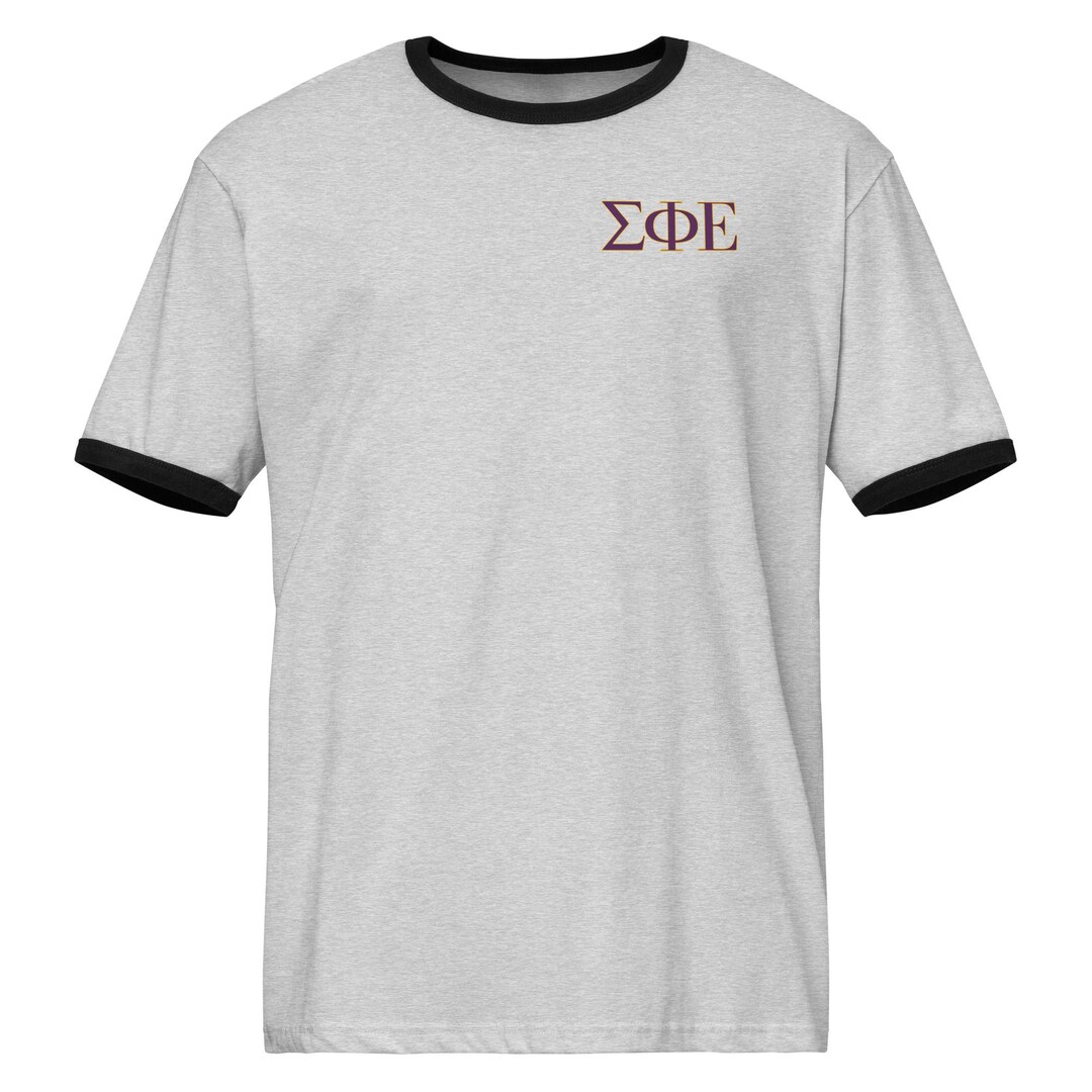 Sig Ep on Front, Ice House on Back of Unisex Ringer T-shirt - Etsy