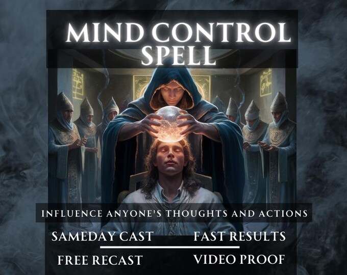 Mind Control Spell Ring by Aran Coven - Etsy